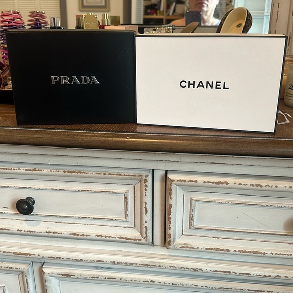 CHANEL | Accessories | Chanel And Prada Boxes | Poshmark